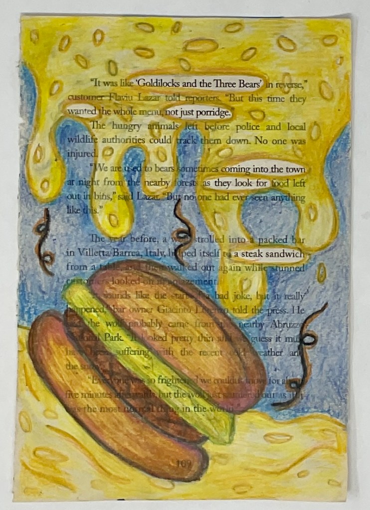 Blackout Poetry Artwork - THAT ART TEACHER