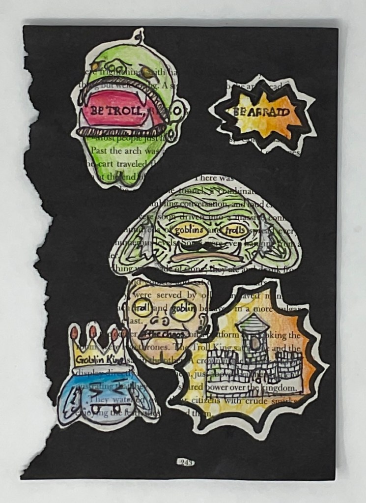 Blackout Poetry Artwork - THAT ART TEACHER