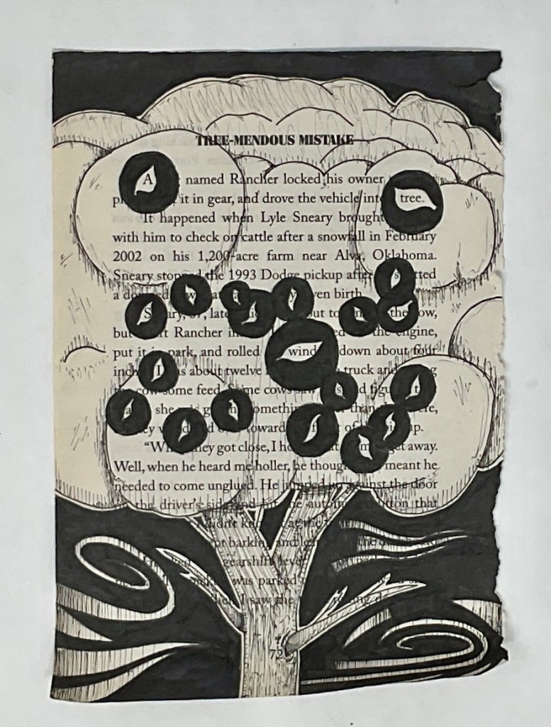 Blackout Poetry Artwork - THAT ART TEACHER