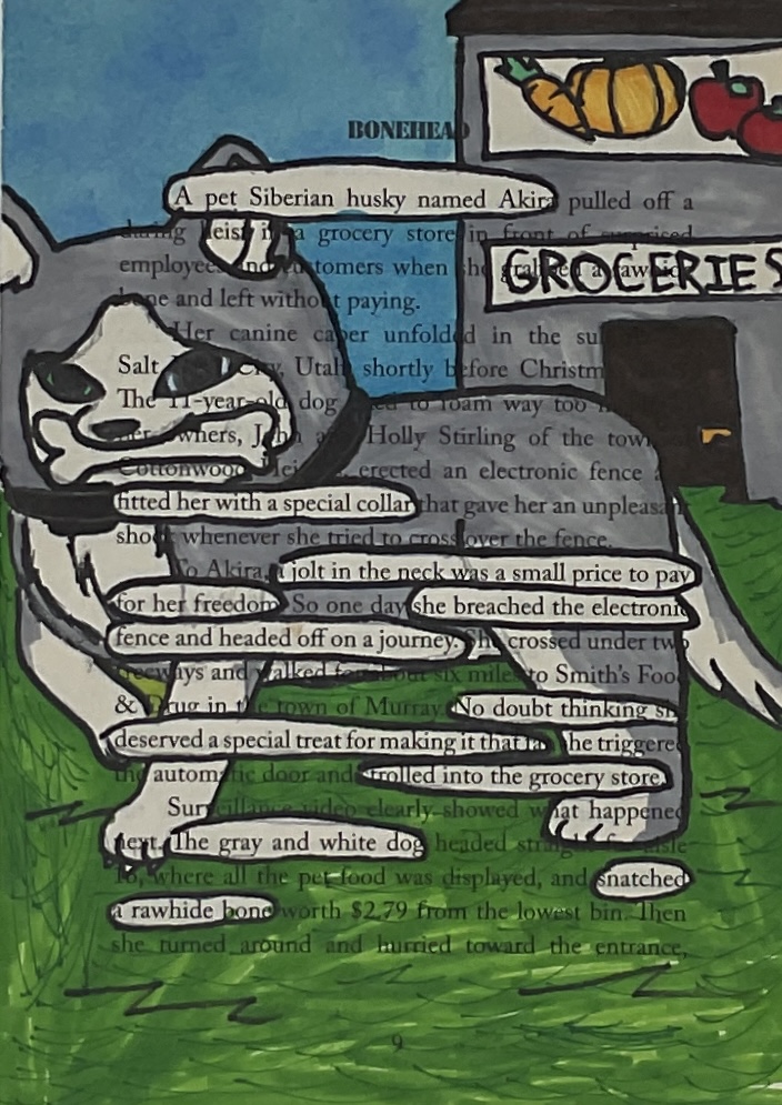 Blackout Poetry Artwork - THAT ART TEACHER